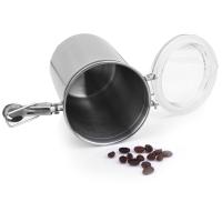China 12.5/15/19.2cm Stainless Steel Airtight Storage Containers Silicone Sealing Ring for sale