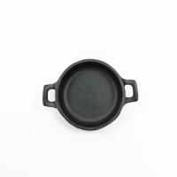 China Classic Pre Seasoned Cast Iron Frying Pan 24cm With Two Side Handles for sale