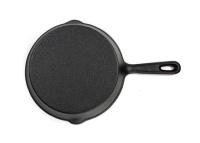 China Preseasoned Cast Iron Frying Pan With Long Handle For Stove Top for sale