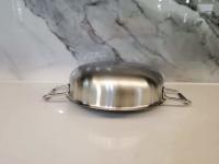 China Sliver Stainless Steel Cookware Sets Food Grade 304 Stainless Steel Pot for sale
