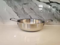 China Sliver Stainless Steel Cookware Sets Food Grade 304 Stainless Steel Pot for sale