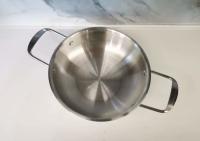 China Sliver Stainless Steel Cookware Sets Food Grade 304 Stainless Steel Pot for sale