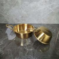 China 304 Stainless Steel Cookware Sets Bowl For Serving Makgeolli for sale