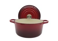 China Enamel Cast Iron Casserole Cast Iron Stew Pot For Kitchenware for sale