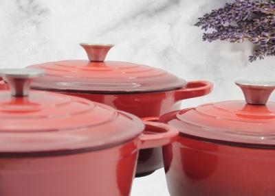 China Enamel Cast Iron Casserole Cast Iron Stew Pot For Kitchenware for sale