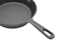 China Round Pre Seasoned Cast Iron Skillet With Lid Diameter 6.3 Inch 8 Inch for sale
