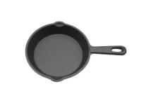 China Round Pre Seasoned Cast Iron Skillet With Lid Diameter 6.3 Inch 8 Inch for sale