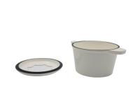 China Custom Enamel Coating Cheese Fondue Pots 1.5 Quart Non Stick for sale