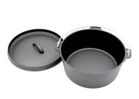 China 3 Piece Pre Seasoned Cast Iron Frying Pan Set BSCI SGS ISO9005 for sale