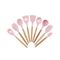 China Nonstick Silicone Cooking Color Utensil Set Kitchen Tools Set for sale