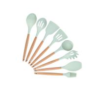 China OEM BSCI Kitchen Cookware Accessories Silicone Kitchen Utensil Set for sale