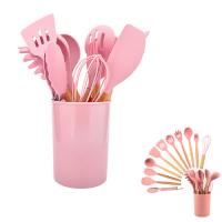 China Nonstick Silicone Cooking Color Utensil Set Kitchen Tools Set for sale