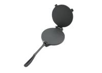 China 20cm Cast Iron Tortilla Press Maker Flat Bottom Black Round Shape for sale