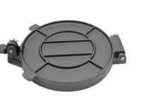 China 20cm Cast Iron Tortilla Press Maker Flat Bottom Black Round Shape for sale