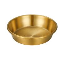 China 7/8/9/10cm Golden Sauce Dish Stainless 304/201 Multifunctional for sale