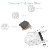 China 34cm Barbeque Grill Net Welded Bbq Grill Net Stainless Steel for sale