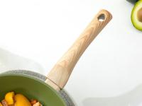 China Versatile 12Inch Chinese Wok Pan With Flat Bottom And Heat Resistant Handle for sale