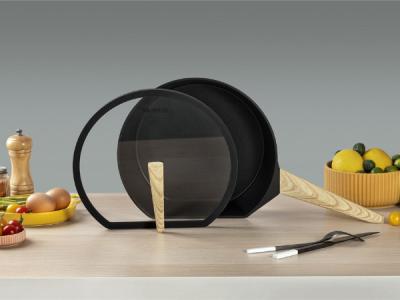 China 16Inch Aluminum Frying Pan For High Heat Cooking ISO9003 for sale