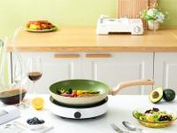 China Healthy Cooking Frying Pan 7Inch Non Stick 26cm With Titanium Coating for sale
