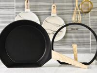 China Scratch Resistant Frying Pan 9.5Inch Non Stick With Copper Finish for sale