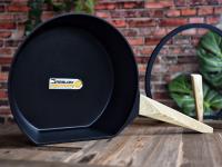 China Dishwasher Safe Non Stick Frying Pan 13Inch With Ceramic Coating for sale