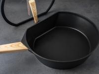 China Lightweight Aluminum Frying Pan 10Inch With Non Stick Coating for sale