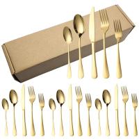 China 304 Stainless Steel Knife Fork And Spoon Set For Exquisite Dining for sale