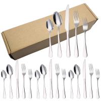 China 304 Stainless Steel Knife Fork And Spoon Set For Exquisite Dining for sale