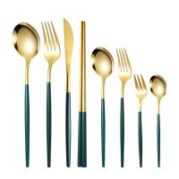 China Custom 304 Stainless Steel Cutlery Set Luxurious For Kitchen for sale