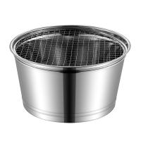 China Portable BBQ Grilling Stove Stainless Steel 29cm For Camping for sale