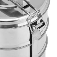 China Stainless steel multifunctional lunch box with compartments and multiple layers portable lunch box for sale