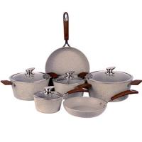 China 5 Pcs Nonstick Aluminum Frying Pan Cookware Set for sale