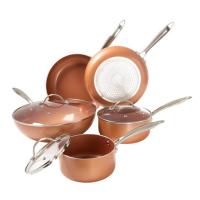 China High Quality 11 Piece Cast Aluminum Non-Stick Kitchen Cookware Sets for sale