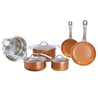 China High Quality 11 Piece Cast Aluminum Non-Stick Kitchen Cookware Sets for sale