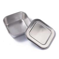 China Leakproof Stainless Steel Containers With Lids For Food Storage – BPA Free & Dishwasher Safe for sale