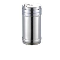 China Stainless Steel Household BBQ Seasoning Jar With Rotating Cover for sale