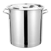 China Large Capacity 304 Stainless Steel Soup Pot With Lid for sale