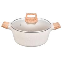China 10-Piece Non-Stick Aluminum Pot Medical Stone pot Set for sale