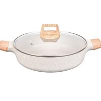 China 10-Piece Non-Stick Aluminum Pot Medical Stone pot Set for sale