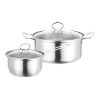 China Food Grade Stainless Steel Pot 15-Piece Set With Accessories for sale