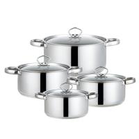 China Food Grade Stainless Steel Pot 15-Piece Set With Accessories for sale