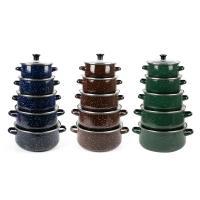 China OEM Aluminum Double-Ear Casserole 5 Piece Set for Modern Kitchens for sale