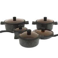 China Scratch-Resistant 10-Pieces Aluminum Frying Pans Sets Ideal For Baking for sale
