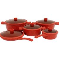 China Scratch-Resistant 10-Pieces Aluminum Frying Pans Sets Ideal For Baking for sale