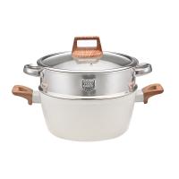 China healthy cooking non-stick 12-pieces casserole dishes with glass lid for sale