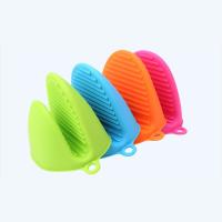 China Silicone Oven Mitts Heat-Resistant Silicone Hand Grips For Kitchen Cookware Accessories for sale