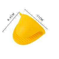 China Silicone Oven Mitts Heat-Resistant Silicone Hand Grips For Kitchen Cookware Accessories for sale