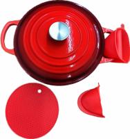 China Kitchen Essentials: Silicone Heat-Resistant Oven Mitts & Pot Holders Set for sale