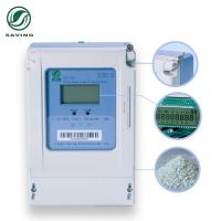 China IC Card 3 Phase Electronic Energy Domestic 3 Phase Smart Meter With RS485 for sale