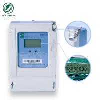 China IC Card 3 Phase Electronic Energy Domestic 3 Phase Smart Meter With RS485 for sale